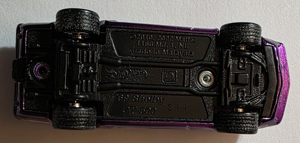 Hot Wheels ’69 Shelby GT-500 Purple Muscle Mania 9/10 HKJ50 MC5 | eBay