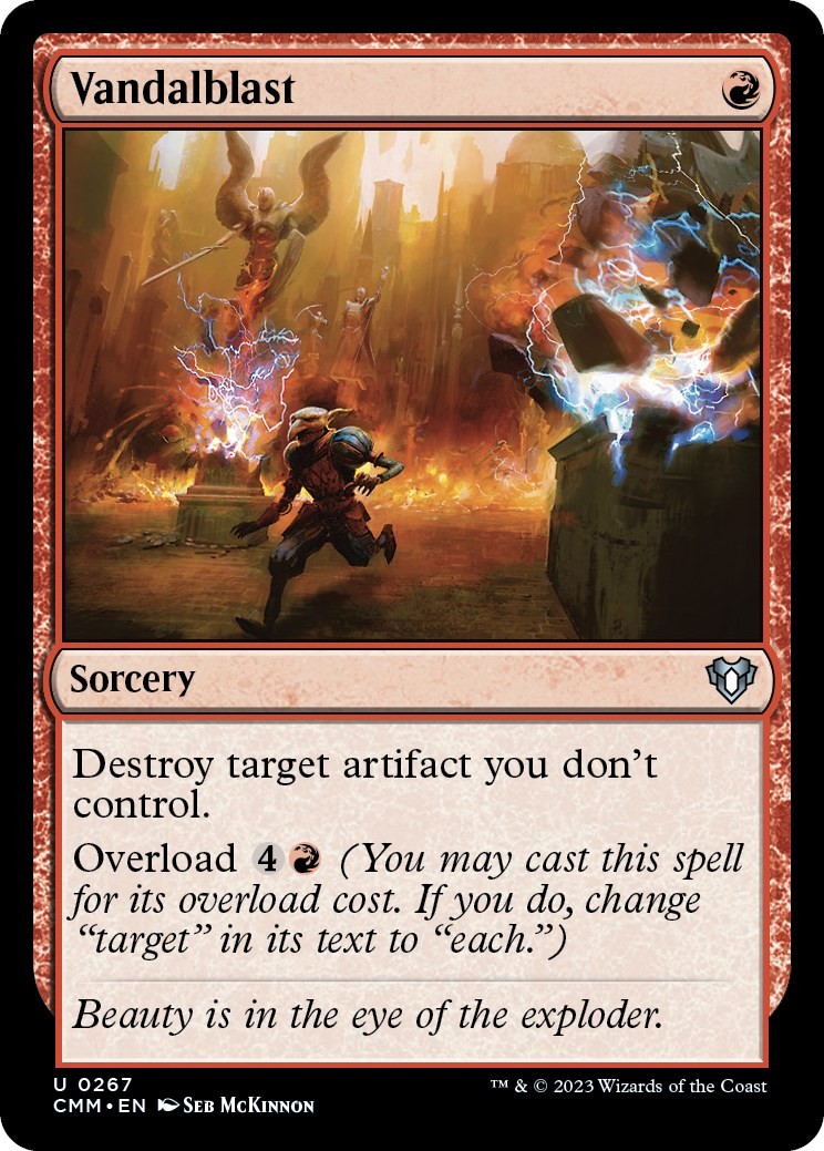 Vandalblast #267 *Normal* (LP) - Commander Masters MTG | eBay