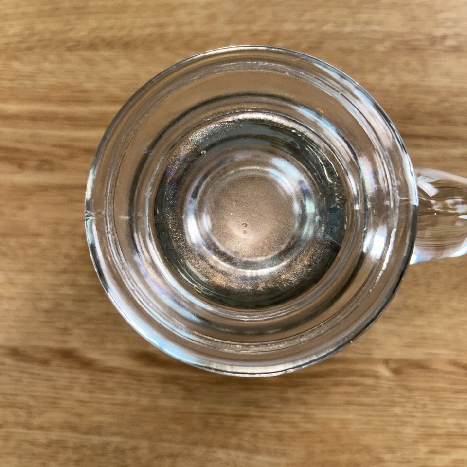 Vintage 1980s MOBIL OIL PEGASUS ETCHED GLASS BEER MUG Exxon ExxonMobil ...