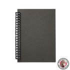 NEW MUJI Refill Notebook Kraft Cover A5 20-Hole Dark Gray 82913842 | eBay