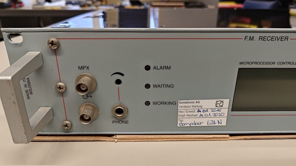 RVR FM Receiver Model RX1-NV LCD - lot 1 | eBay