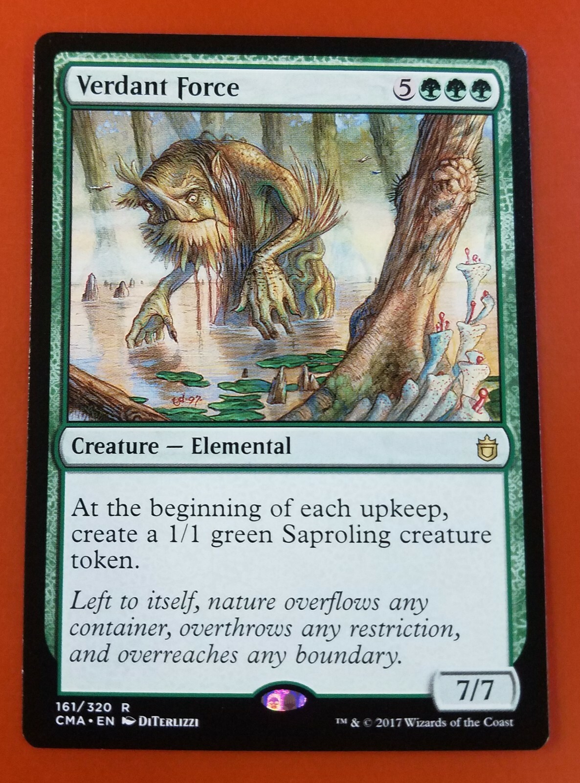 1x Verdant Force | Commander Anthology | MTG Magic Cards | eBay