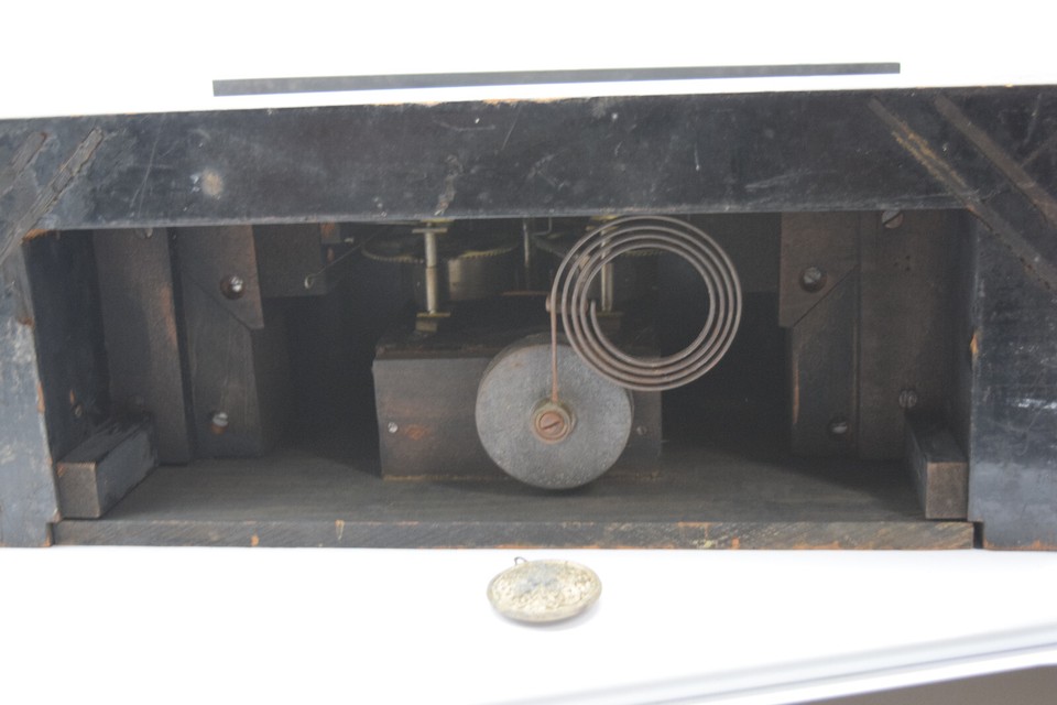 Antique E. Ingraham Mantle Clock Wood Case Parts/Repair! | eBay