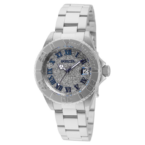 Invicta Quartz Silver Glitter Dial Ladies Watch 33360 886678396351| eBay