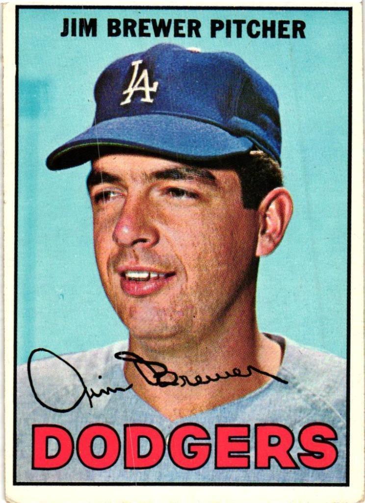 JIM BREWER 1967 Topps #31 FREE SHIPPING B13R3S16P10 | eBay