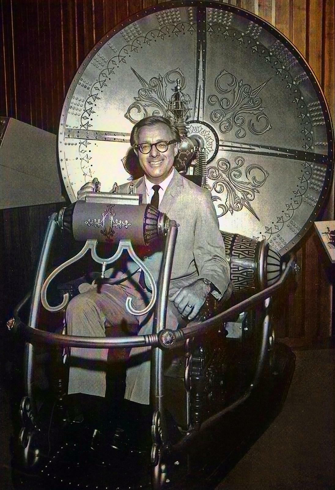 RARE COLOR STILL THE ORIGINAL "THE TIME MACHINE" PROP CHAIR | eBay