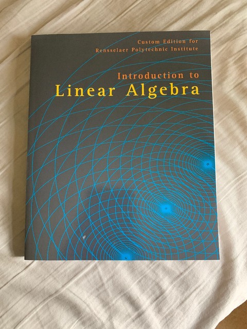 Introduction to Linear Algebra [Paperback, 5th Edition] (Rensselaer ...