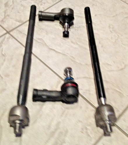 VAUXHALL CORSA C COMBO 1.7D 00-06 TWO INNER RACK ENDS &TWO OUTER TRACK ...