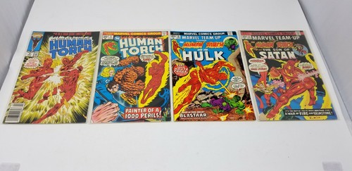 Vintage Marvel Comics Team-Up Human Torch & Hulk Assorted Lot | eBay