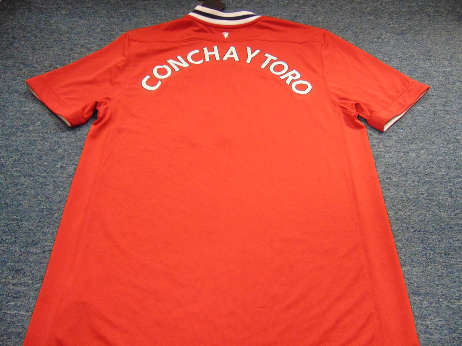 NEW NIKE AUTHENTIC DRI-FIT MANCHESTER UNITED CONCHA Y TORO SOCCER ...