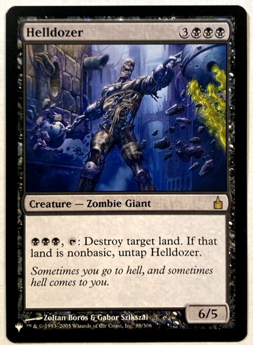 MTG Helldozer The List 88 NM | eBay