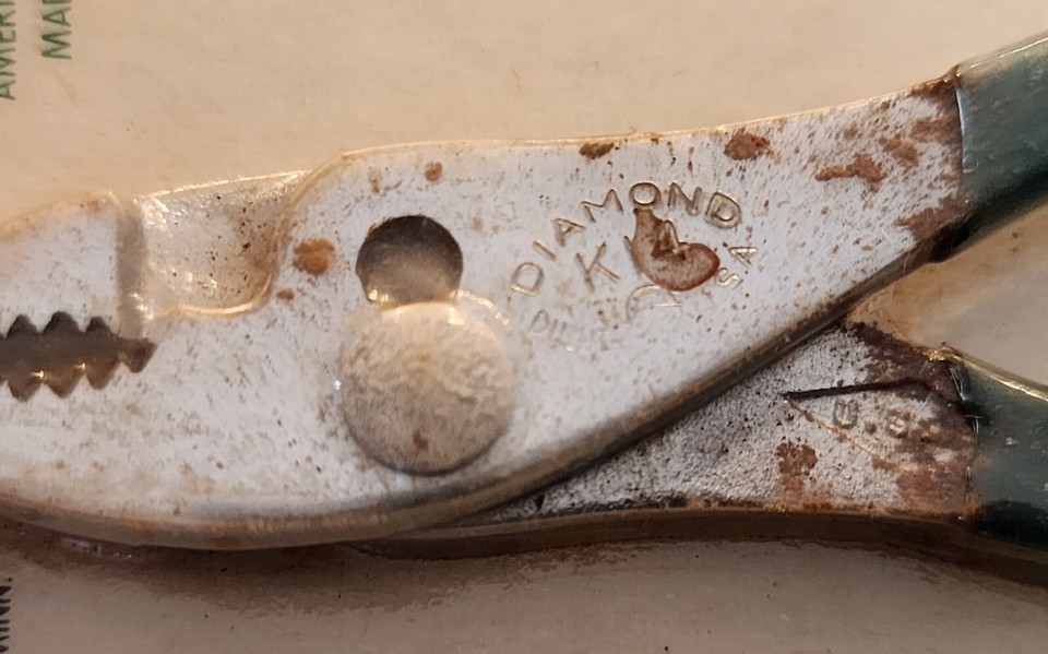 Vtg Diamond Tool Horseshoe Co. K14PH - 4¾" Slip Joint Pliers USA 🇱🇷 NOS ...