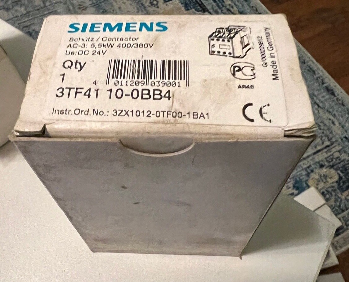 Siemens Contactor 3TF41 10-0BB4 | eBay