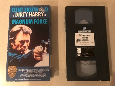 Magnum Force (VHS, 1987) Clint Eastwood, Hal Holbrook, David Soul | eBay
