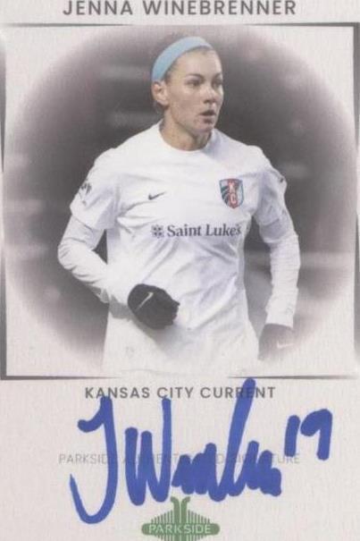 2022 Parkside Paramount NWSL - Signature Series Jenna Winebrenner #PSS-JW (AU, RC) for sale ...