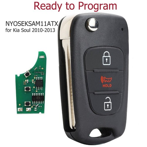 For 2010 2011 2012 2013 Kia Soul Remote Flip Key Fob 315MHz ...