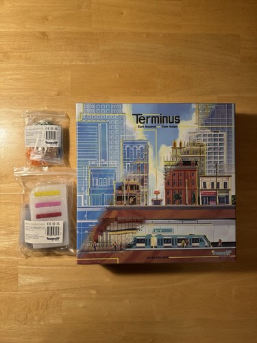 Terminus Kickstarter Board Game With Metal Bonus Extras Sealed New ...