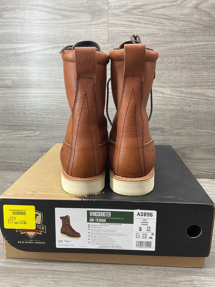 Irish Setter Wingshooter 896 Boots Mens 9 E2 Brown 9" Waterproof ...