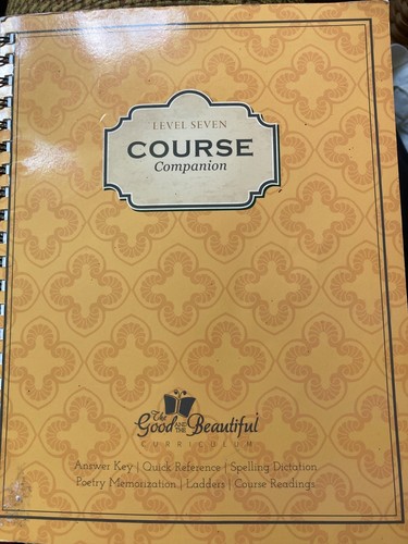 English Course Companion- Good & Beautiful Level 7 | eBay