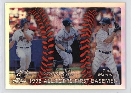 1999 Topps Chrome All-Topps Refractor Jim Thome Tino Martinez John ...