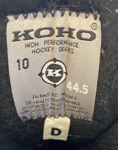 VINTAGE KOHO 490 PROTECTALL II ICE HOCKEY GOALIE SKATES SIZE 10D | eBay