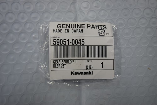 Kawasaki OEM Oil Pump Idler Gear Spur 59051-0045 | eBay