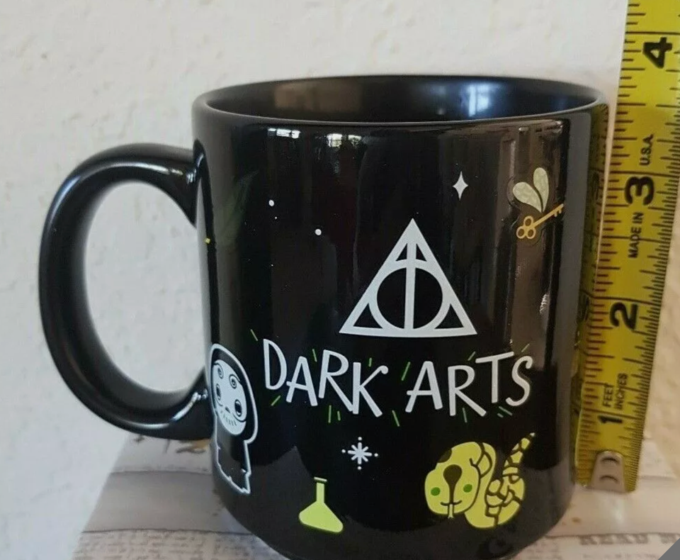 Harry Potter Wizarding World DARK ARTS Heat Reveal 14oz. Changing Mug ...