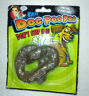 New Old Stock Spencer Gifts 2005 Fake Dog Poo Poo, Original Package | eBay