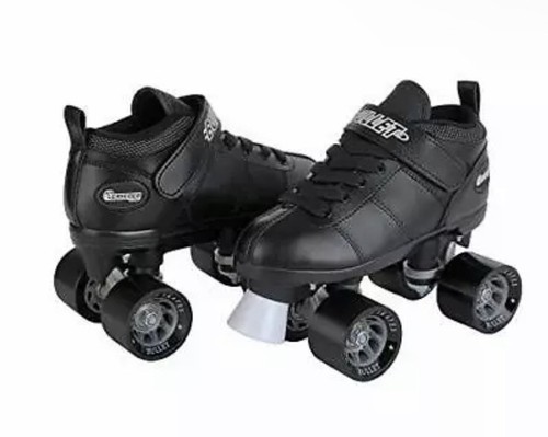 CHICAGO SKATES Bullet Men's Speed Roller Skate - Black Size 9 ...