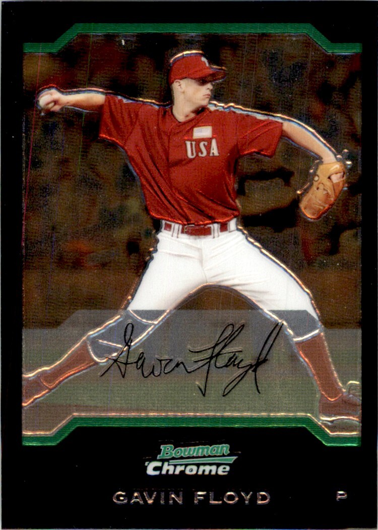 2004 Bowman Chrome Gavin Floyd 100 Baseball Cards #BDP130 | eBay
