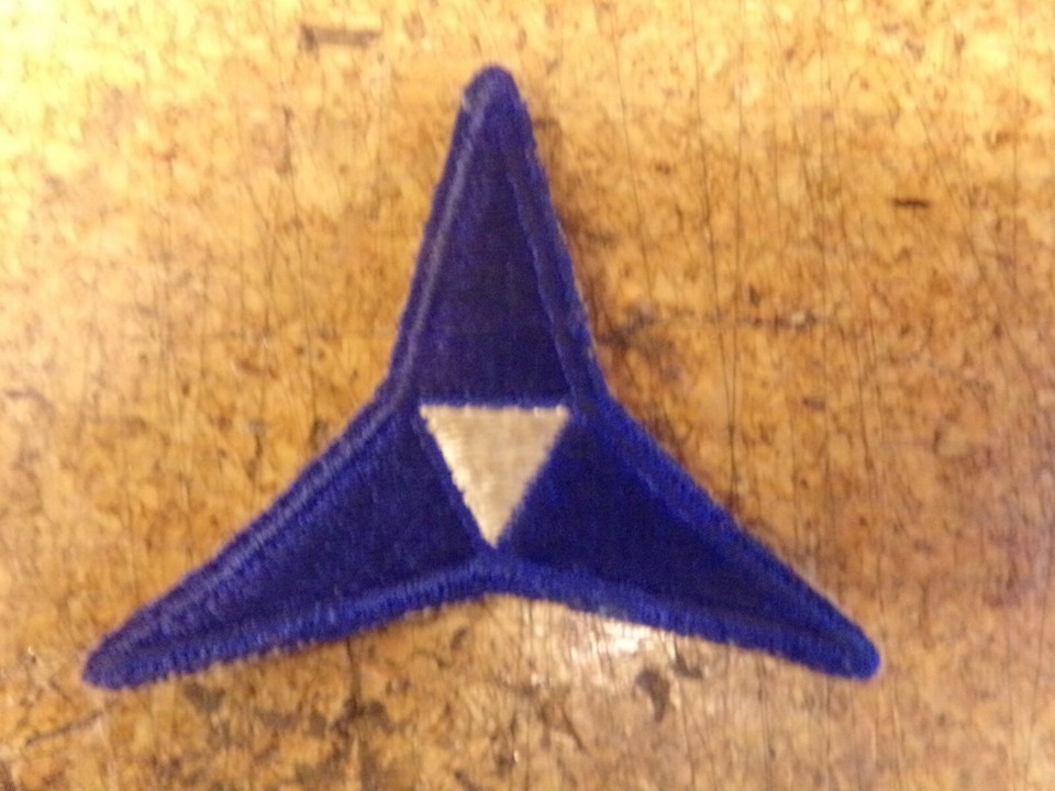 Vintage Military Cloth Patch 3 Sided (P-50)Draw | eBay
