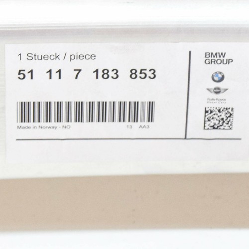 NEW BMW 7 F04 FRONT BUMPER CRASH BAR 51117183853 7183853 2012 OEM | eBay