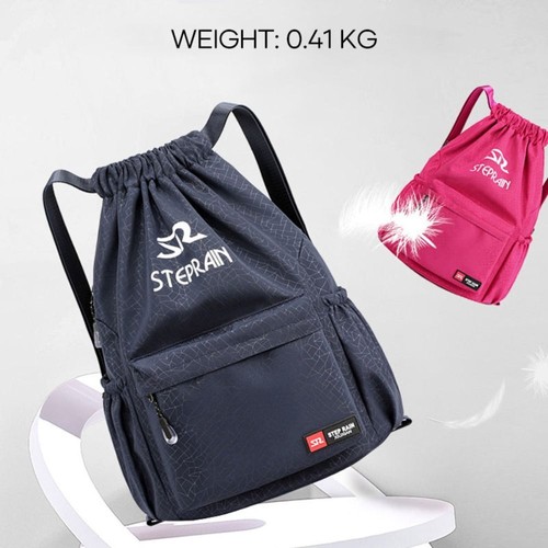Waterproof Backpack Drawstring School Bag New Gym Bags | eBay