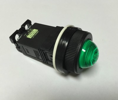 Fuji DR30DOL-H3G Indicator Light LED with 100-110VAC transfomer Green ...