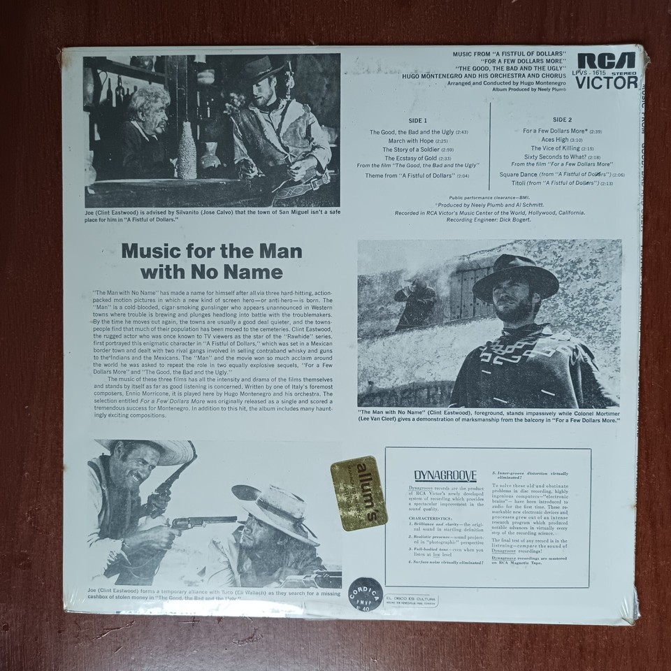 Hugo Montenegro And His Orchestra The Good The Bad And The Ugly [1976 ...