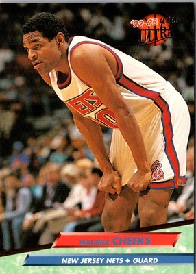 1992 Ultra Maurice Cheeks #314 New Jersey Nets Basketball Card | eBay