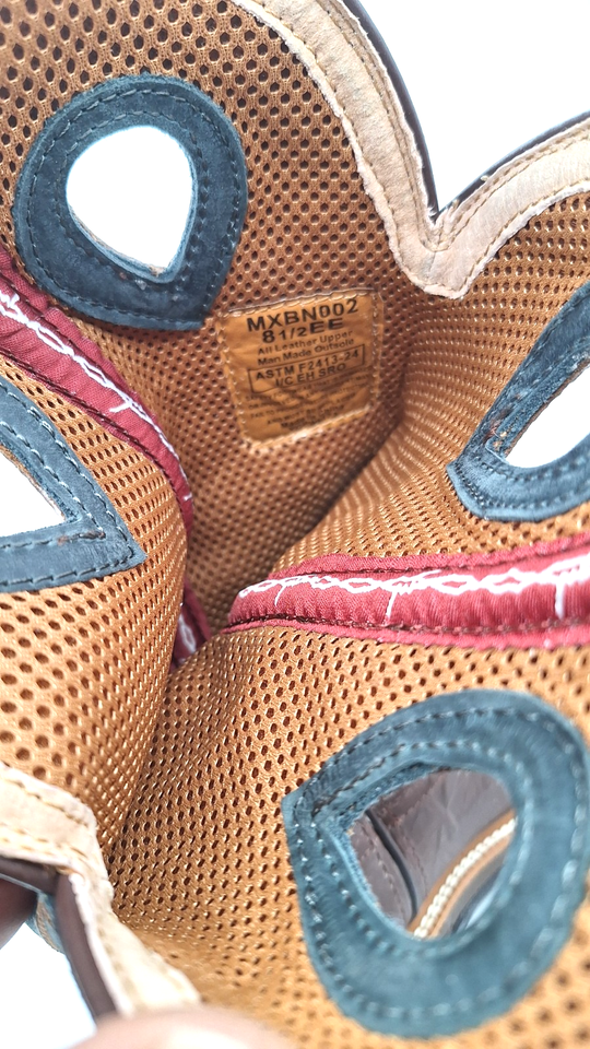 Twisted X 12" Men's CellStretch Waterproof Western Work Boot Size 8.5EE MXBN002 | eBay