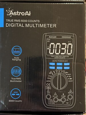 Digital Multimeter True RMS By Astro AI | eBay