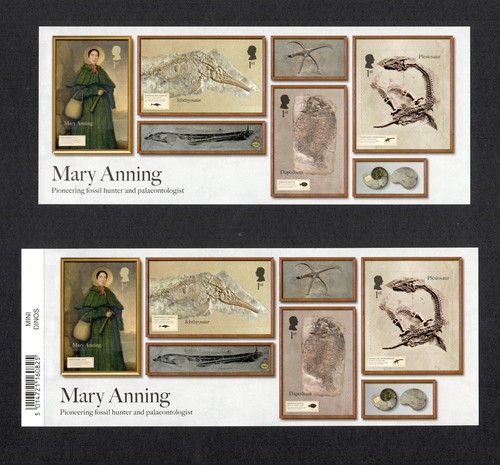 2024 AGE OF DINOSAURS MARY ANNING MINI SHEET Mint Barcoded or no ...