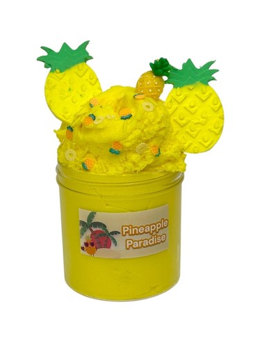 Pineapple Paradise Scented Cloud Dough Yellow Fruit Slime | eBay