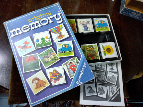 Original Memory Game Ravensburger 1990 West Germany box instructions great pix | eBay