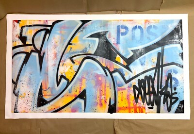 SEEN Original Graffiti CANVAS Wid Style Raw Richard Mirando Painting ...