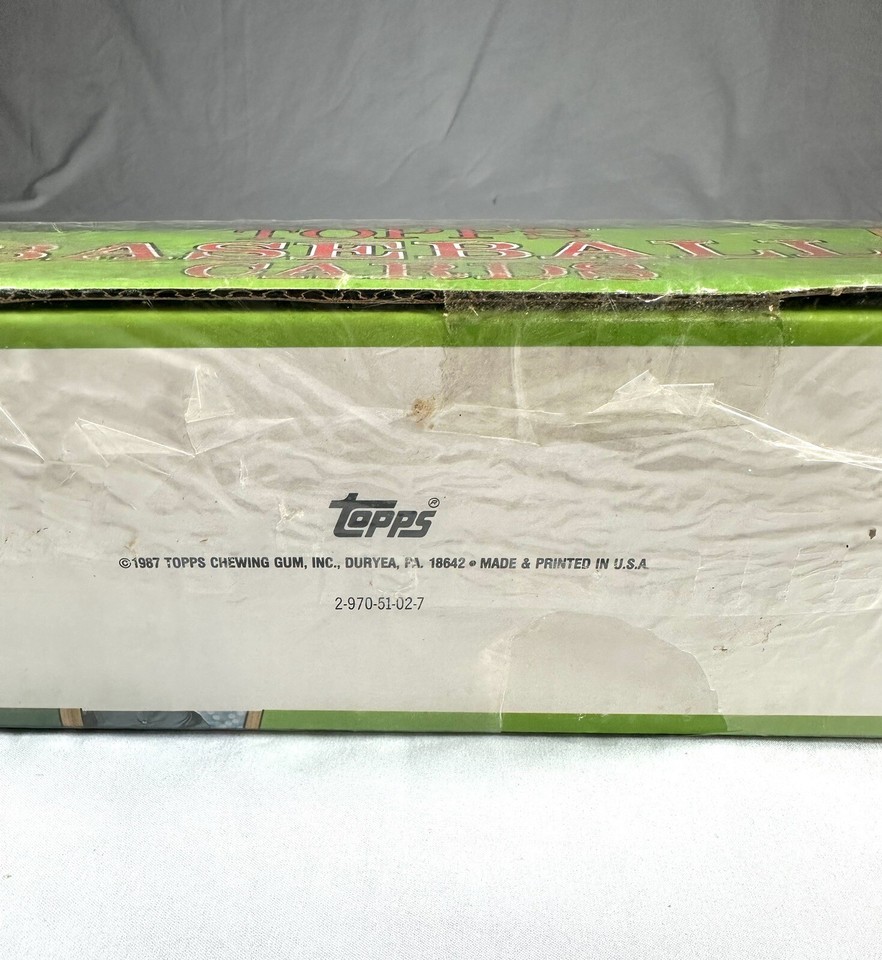Topps Official 1987 Complete Set 792 Baseball Cards Factory Sealed | eBay