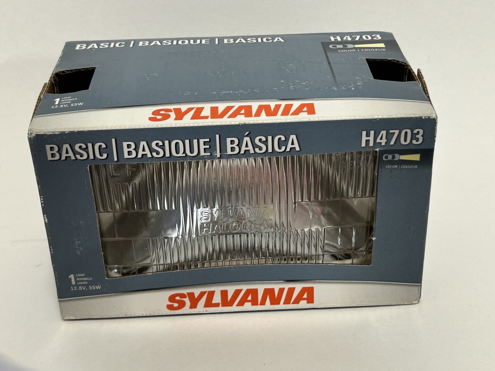 New Sylvania Halogen Basic H4703 Headlight Bulb OEM H4703.bx ...