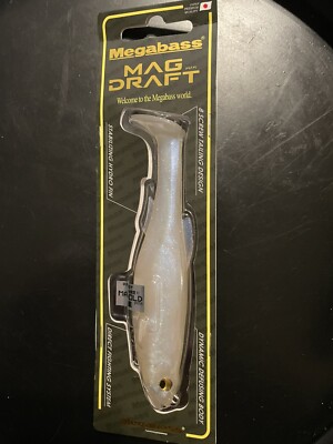 megabass Ghost Shad Solid magdraft 6 Mag Draft 6 Inch Swimbait Made in ...