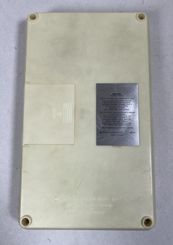 Vintage 1979 Entex Industries Electronic Handheld Soccer Game Tested ...