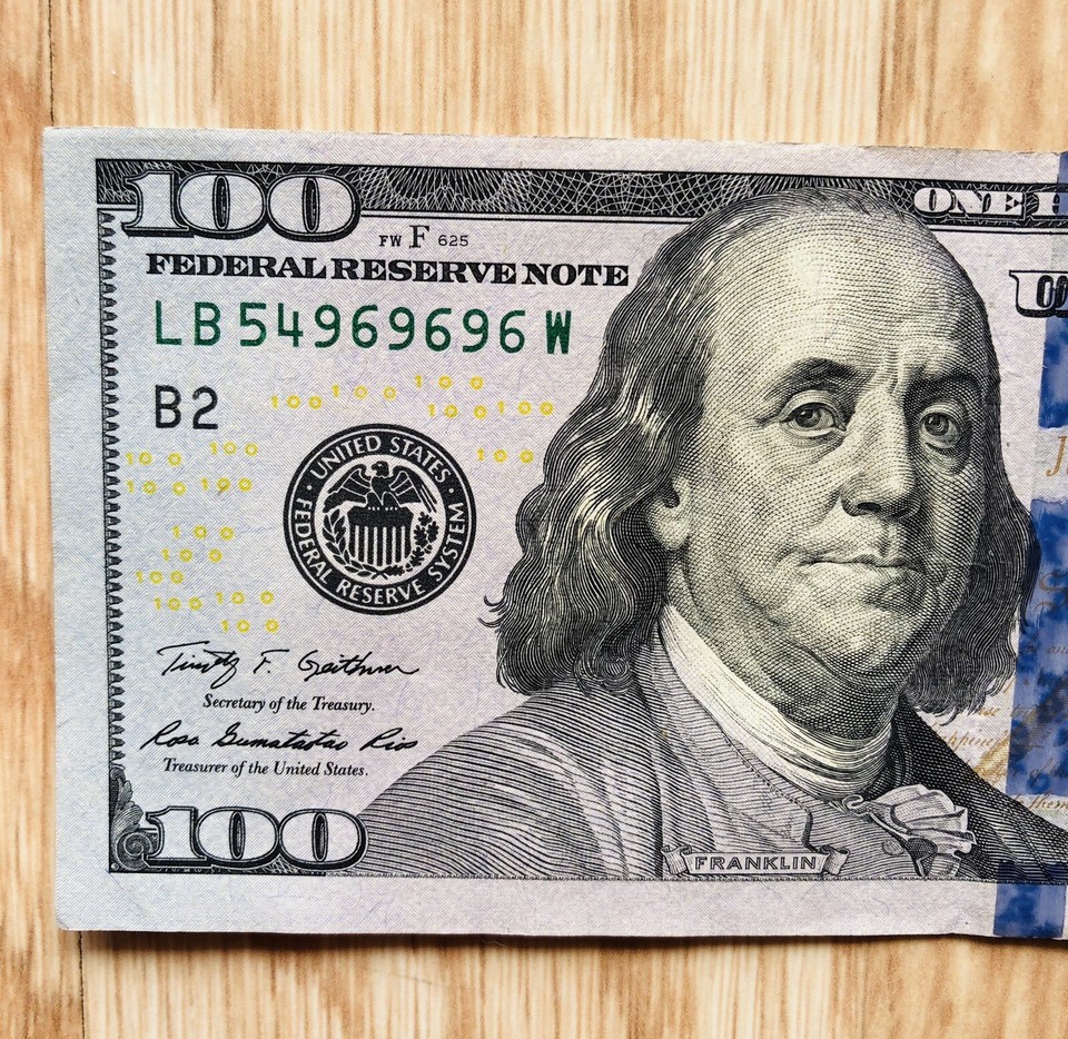 Repeat …969696 One Hundred Dollar Bill $100 Fancy Serial Number 2009 A ...