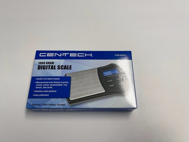 Cen-tech 1000 Gram Digital Scale 60332 for sale online | eBay