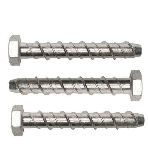 TIMco Multi Fix Thunder Concrete Bolts, self tapping 6mm, 8mm, 10mm ...