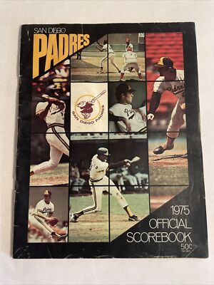 1975 Official Scorebook Magazine San Diego Padres (MH248) | eBay